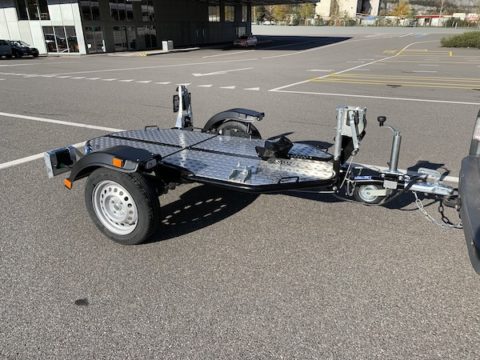 Remorque transport moto Cochet UNO - abaissante & pliable - Swiss ...